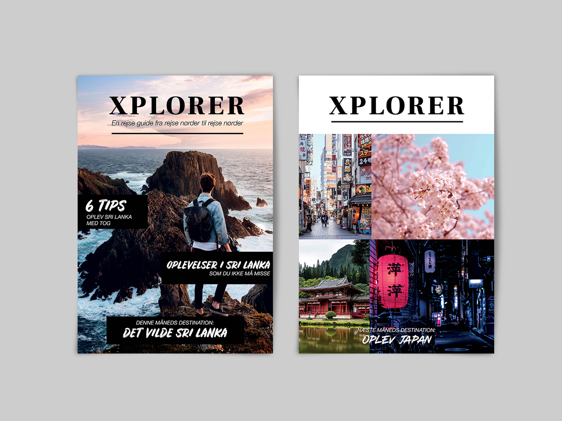 Xplorer travel magazine – Luca Design